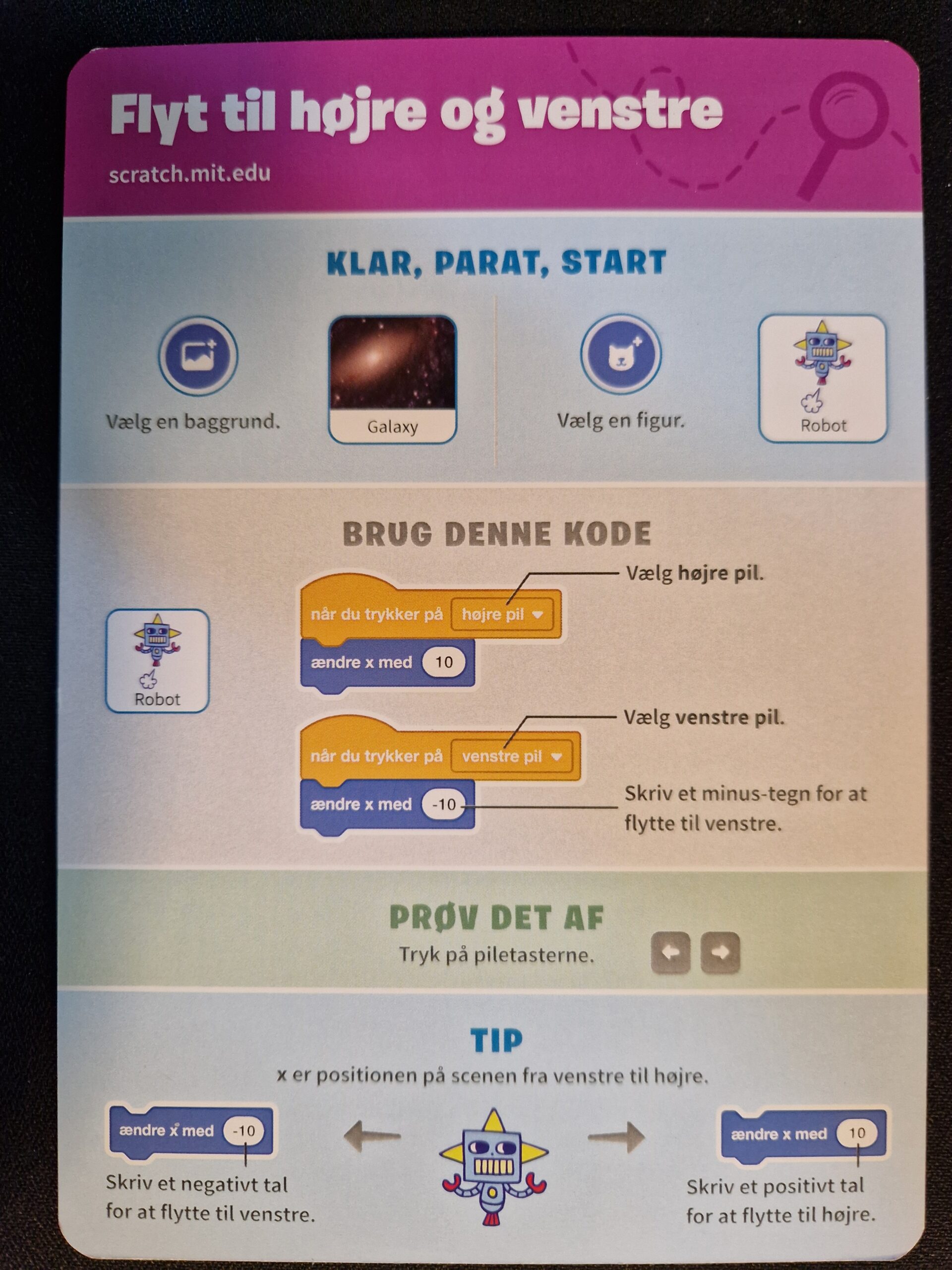Codinglab og Scratch - Nemt i gang med kode-kort - CFU Maker