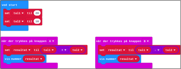 Variabler og beregninger med micro:bit - CFU Maker